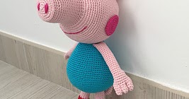 2000 Free Amigurumi Patterns: George Pig