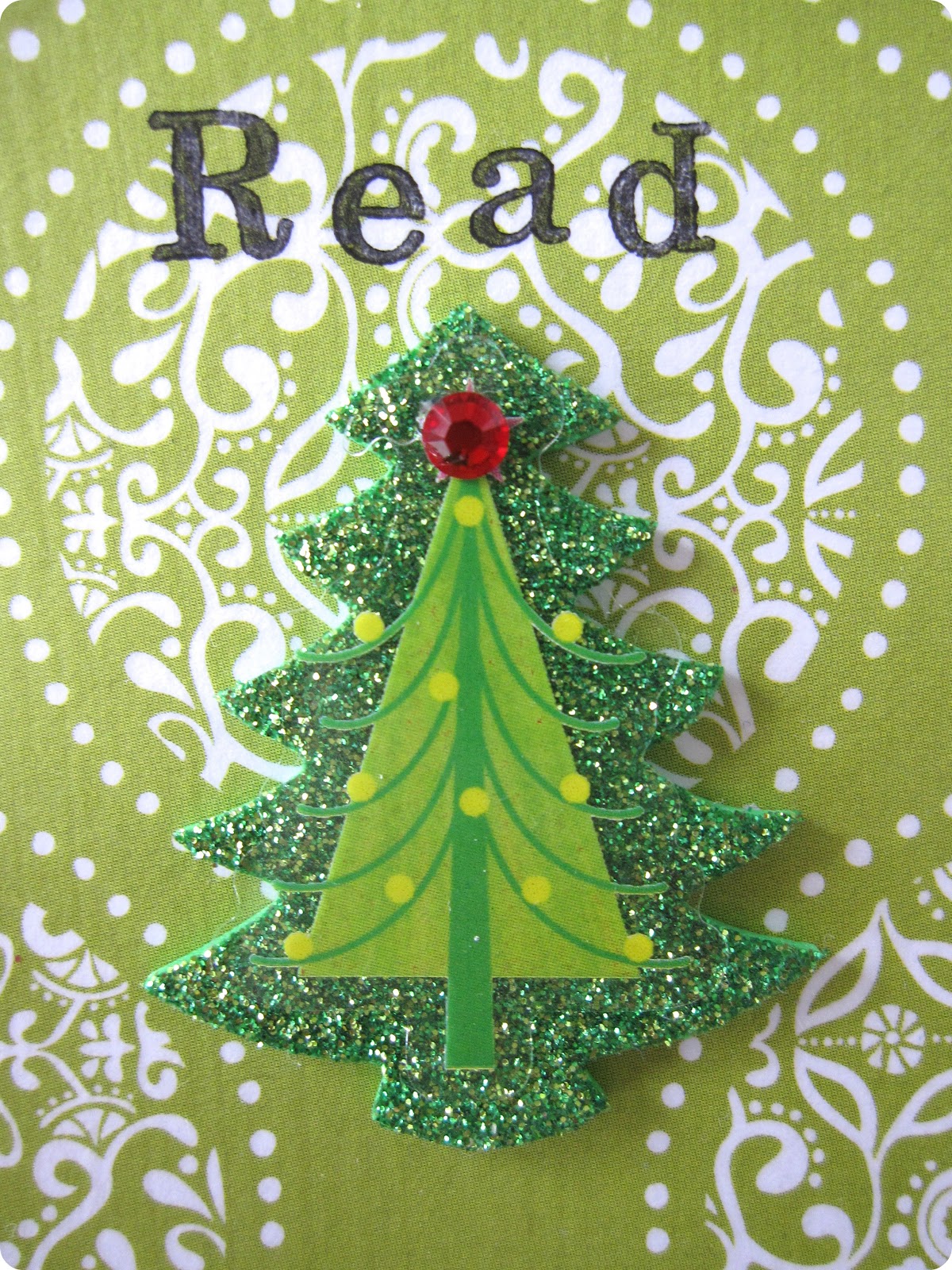 BLISSFUL ROOTS: Christmas Bookmarks (DIY)
