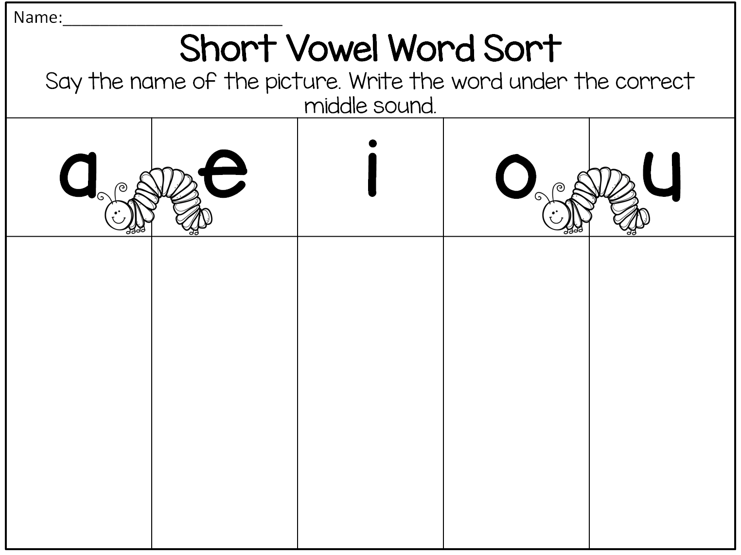 Spring Literacy Centers for Kindergarten | Busy Hands and Minds