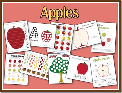 Children's Learning Activities: Apple Unit Ideas