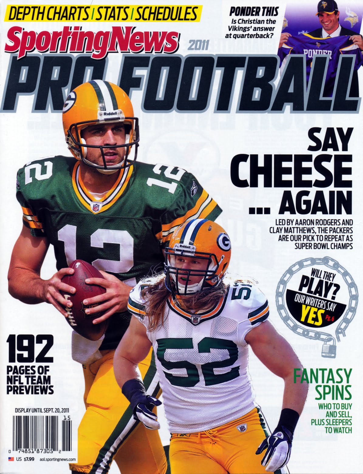 PACKERVILLE, U.S.A.: Summer Means Previews