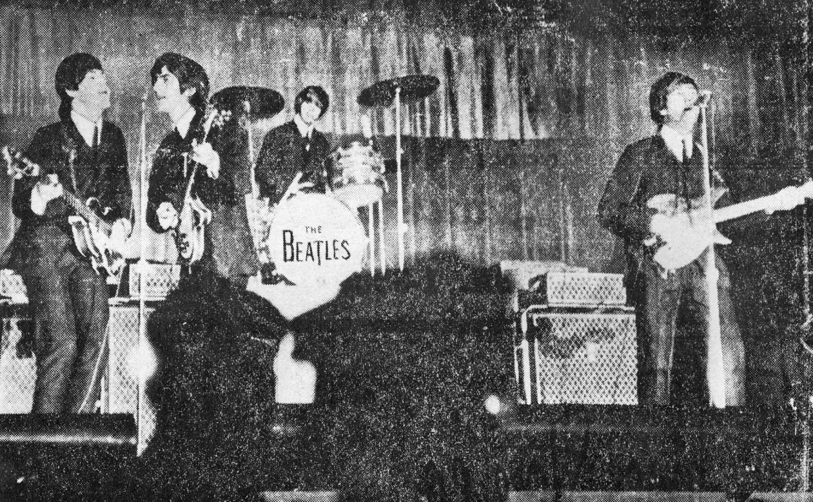 Meet the Beatles for Real: Police hold tide of Beatlemania