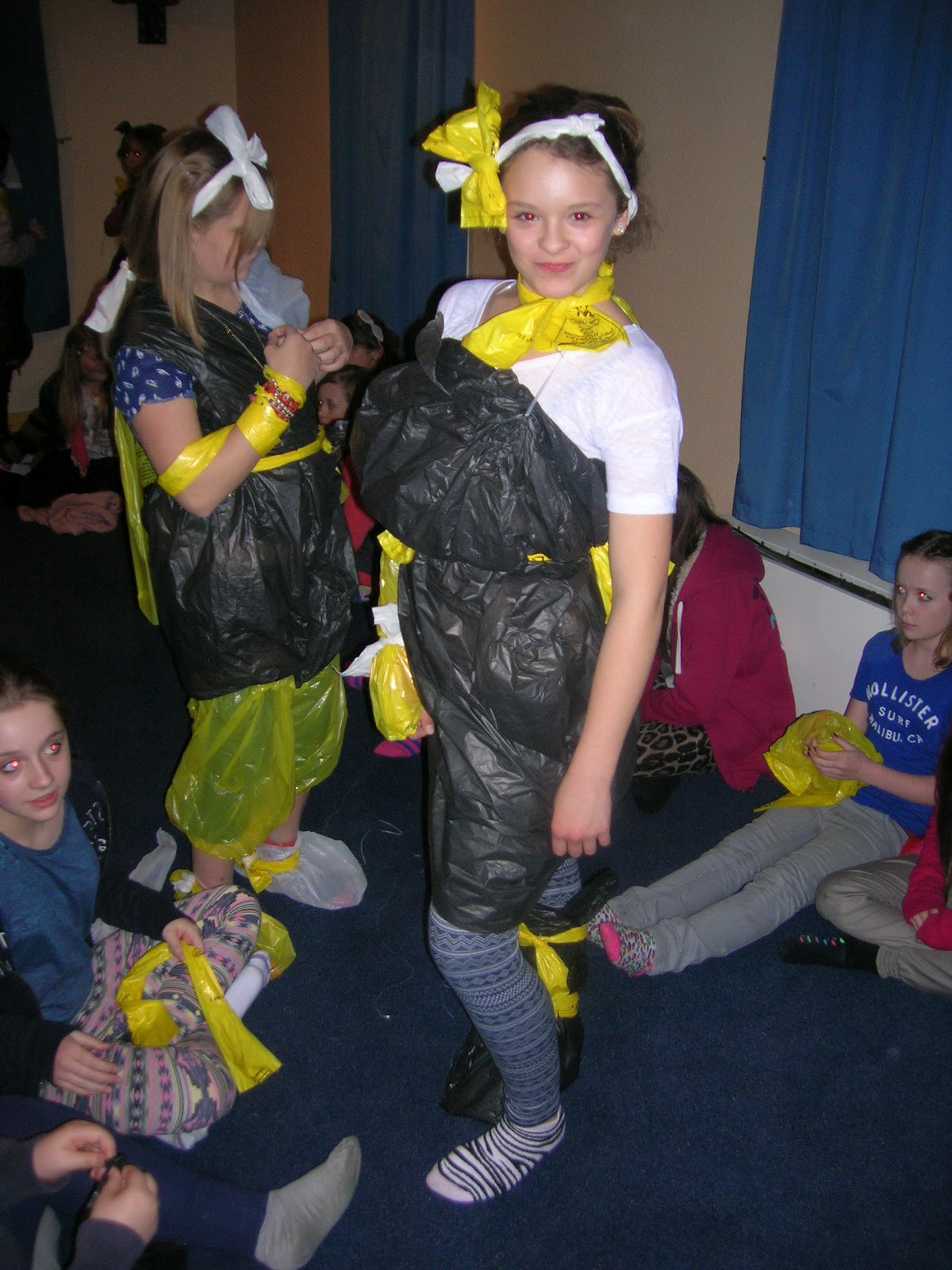 Horbury School Trips: Bin Bag Fashion Show 4