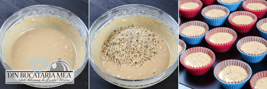 Din bucătăria mea: Briose cu nuci si cafea