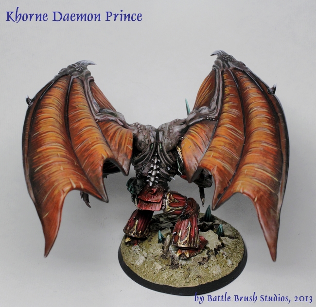 Battle Brush Studios: Showcase: Khorne Daemon Prince