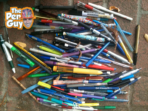 Used pens from Singapore Reunited with the Pen Guy – Pen Guy Art ...