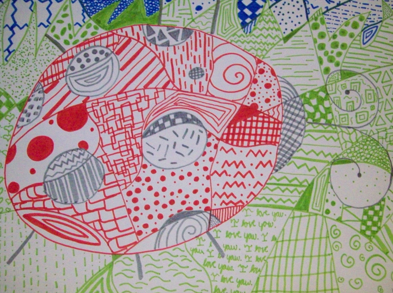 my artful nest: Texture Animals