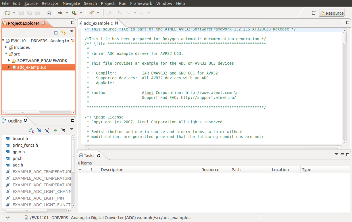 Microcontroller Embedded Design: e-Gizmo AVR32 GCC IDE:Bootloading ...