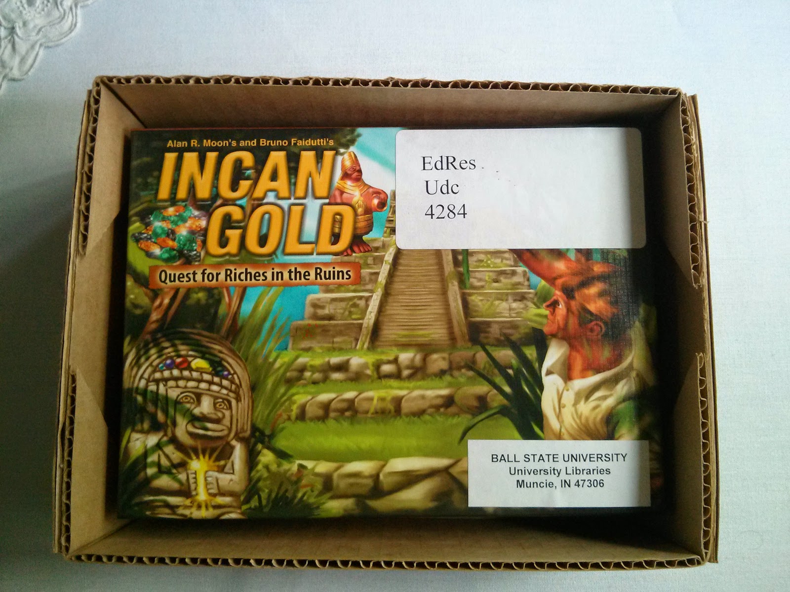 Paul Gestwicki's Blog: Unboxing Incan Gold (Udc 4284)