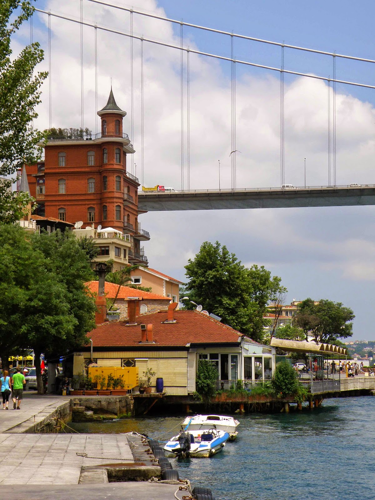 TURSKA - Istanbul - Bosfor, evropska i azijska obala