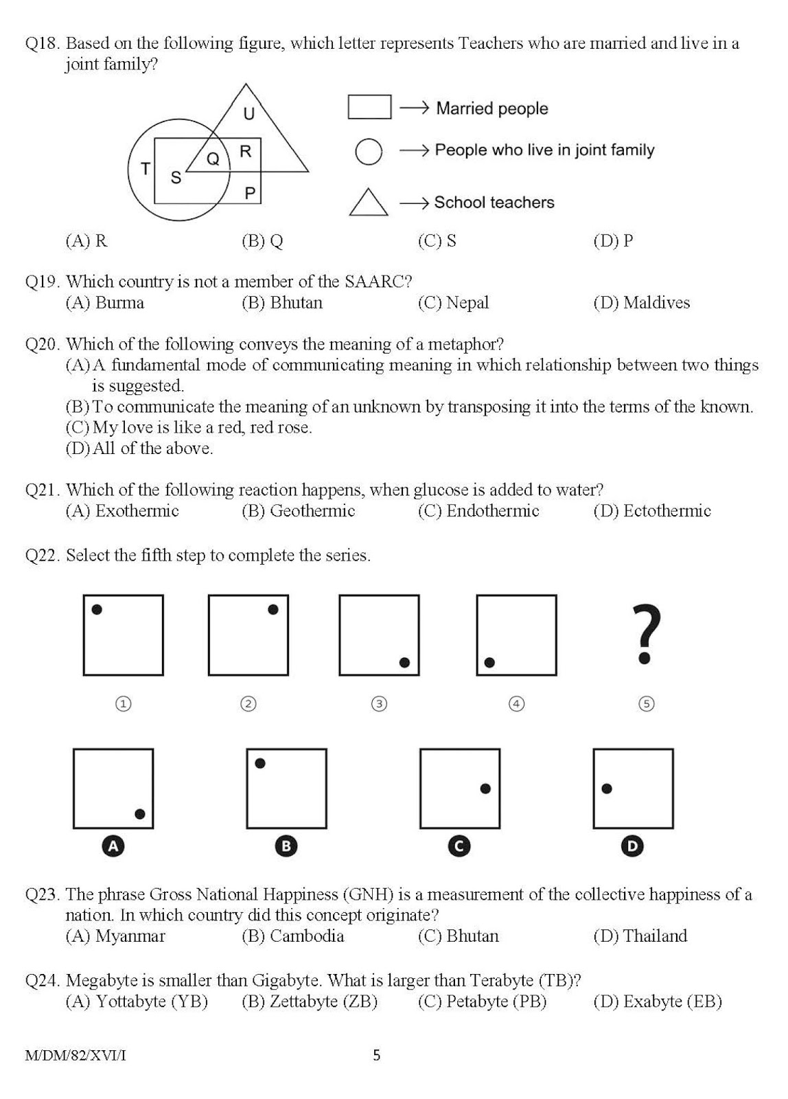 NID M.Des Sample Test Paper