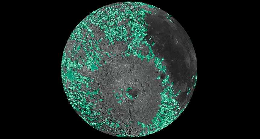 A new detailed map of the lunar surface