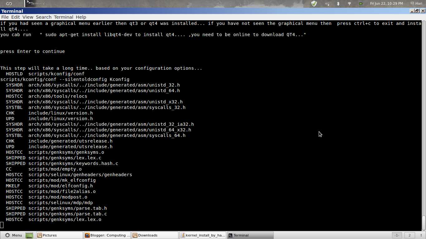 Auto Kernel Compile And Install Script V0 7 For Linux