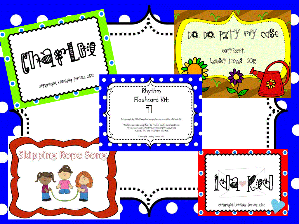 Kodaly Inspired Classroom: Materials for Teaching Tika-Ti