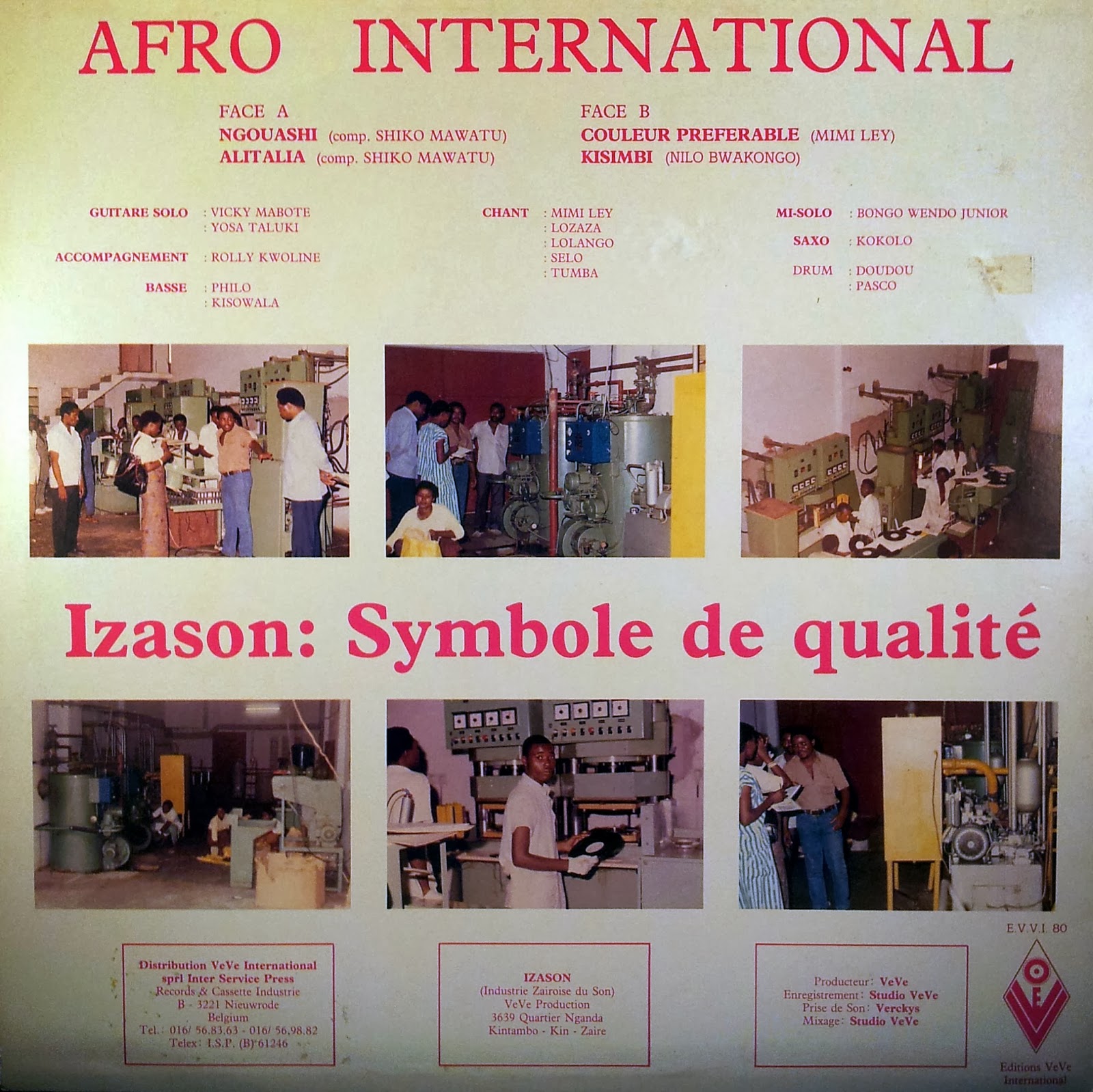 CONGO NA BISSO: janvier 2014