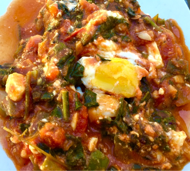 The Foraged Foodie: Henbit and dead nettle shakshuka: eggs, greens and ...