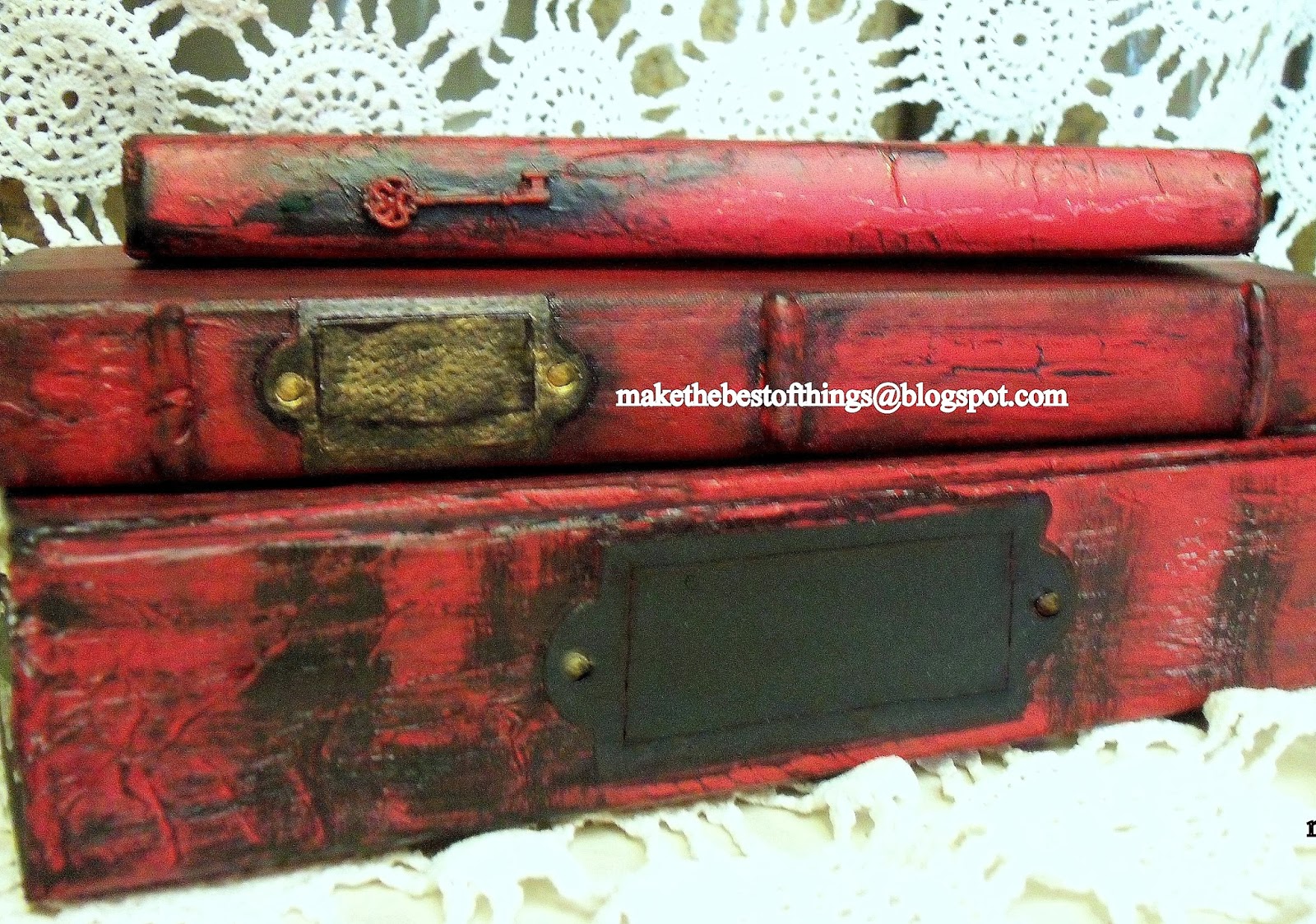 Make The Best of Things: Part 2 Restyle Old Books into Vintage Style Decor