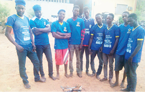 Photo Of Eiye Confraternity Cult Members Arrested On Christmas Day In ...