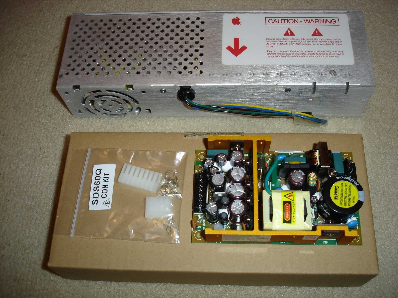 Apple II Projects: Power Supply - Conversion