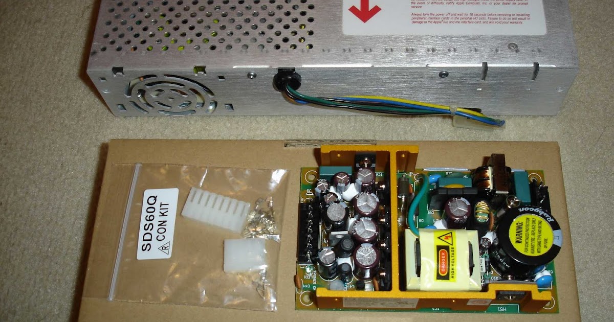 Apple II Projects: Power Supply - Conversion