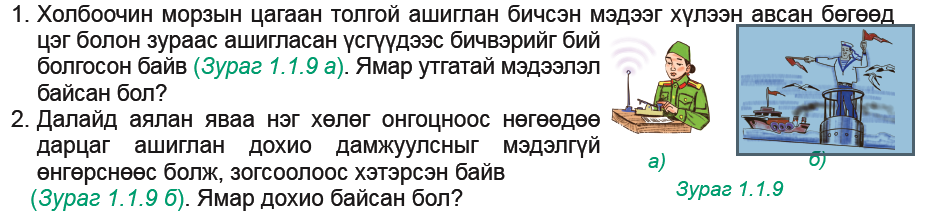 Мэдээлэл зүйн хичээл 7-р анги "Мэдээлэл ба загвар": Ээлжит хичээлийн ...