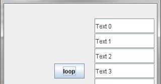 Looping JTextfield Pada JAVA | Looping JTextfield Pada JAVA