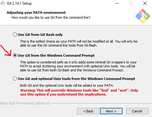 How to use git in windows