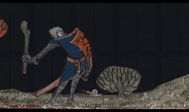 Why Knights Fought Snails in Medieval Art #Video - Visualistan
