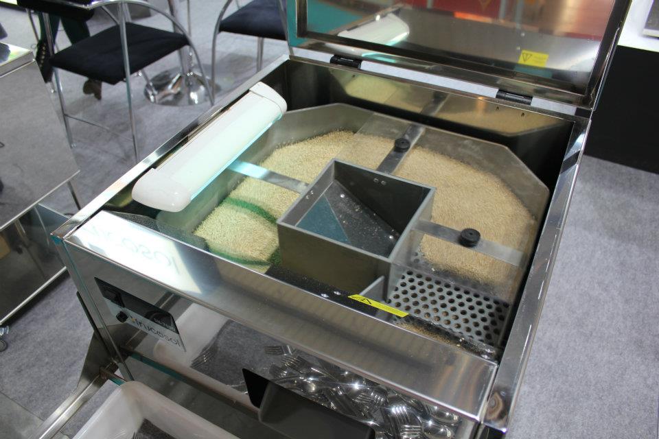 Cutlery Polishing machines: Frucosol Cutlery Polishers in HOST, Milan