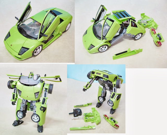 "LAMSANITY " Roadbot 1/18 Lamborghini Murcielago Robot 1/18林寶堅尼機械人