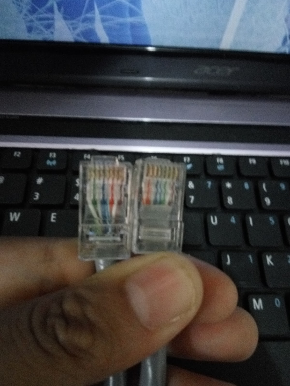 Cara Menghubungkan dua Komputer dengan menggunakan kabel LAN - ISMIAGNIA16