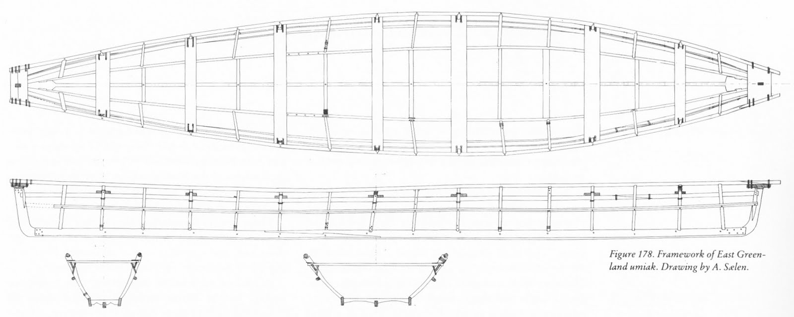 Indigenous Boats: Greenland Umiak, Part II: Construction