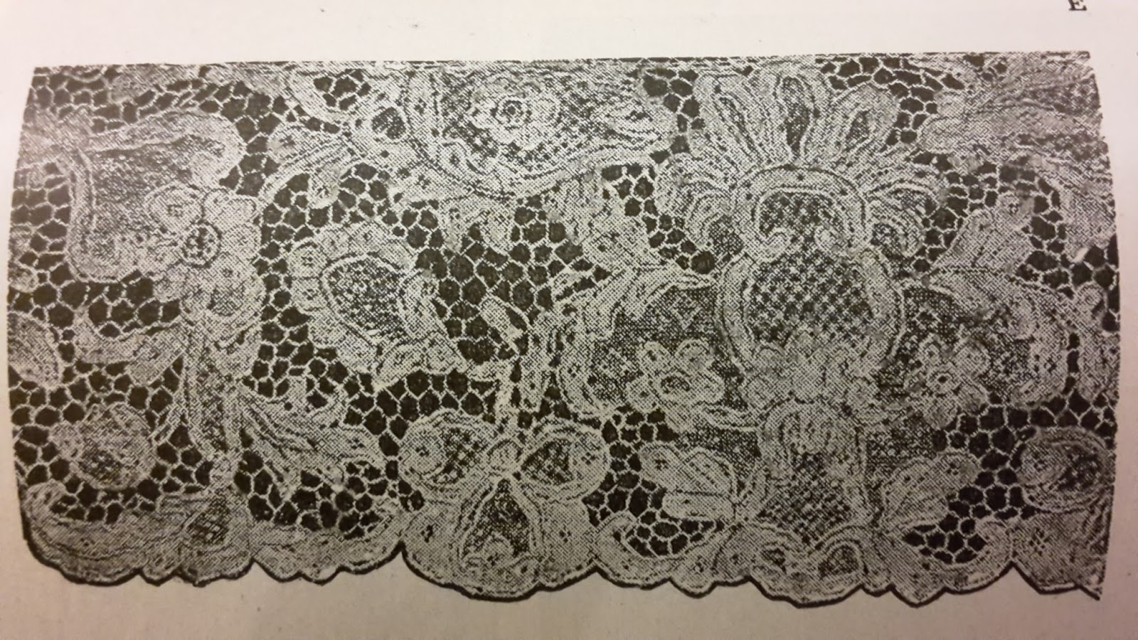 lacethread: Lace in Weldons encyclopedia of needlework