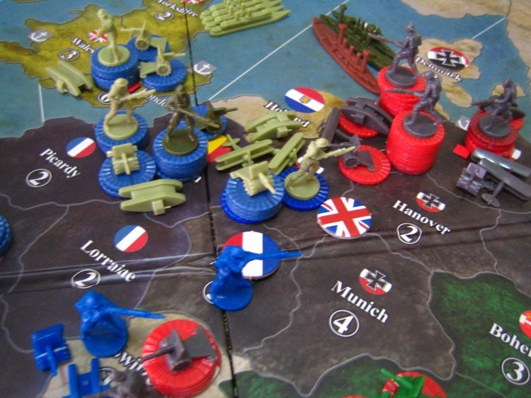 Hiew's Boardgame Blog: Axis and Allies 1914 (World War I)