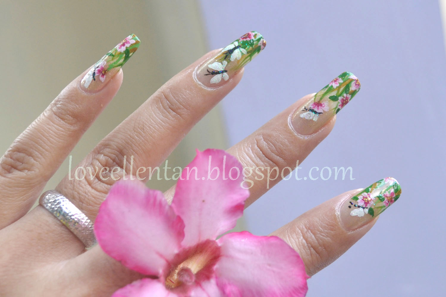 Secret Garden Nail Art Tutorial