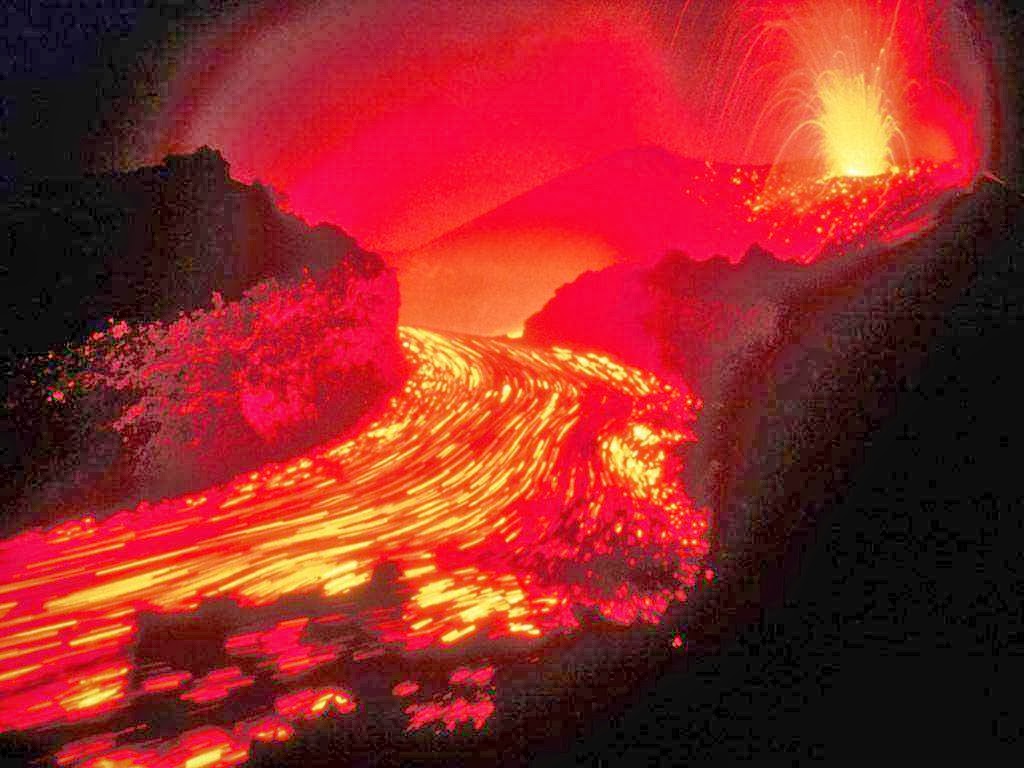 les volcans : Le Magma
