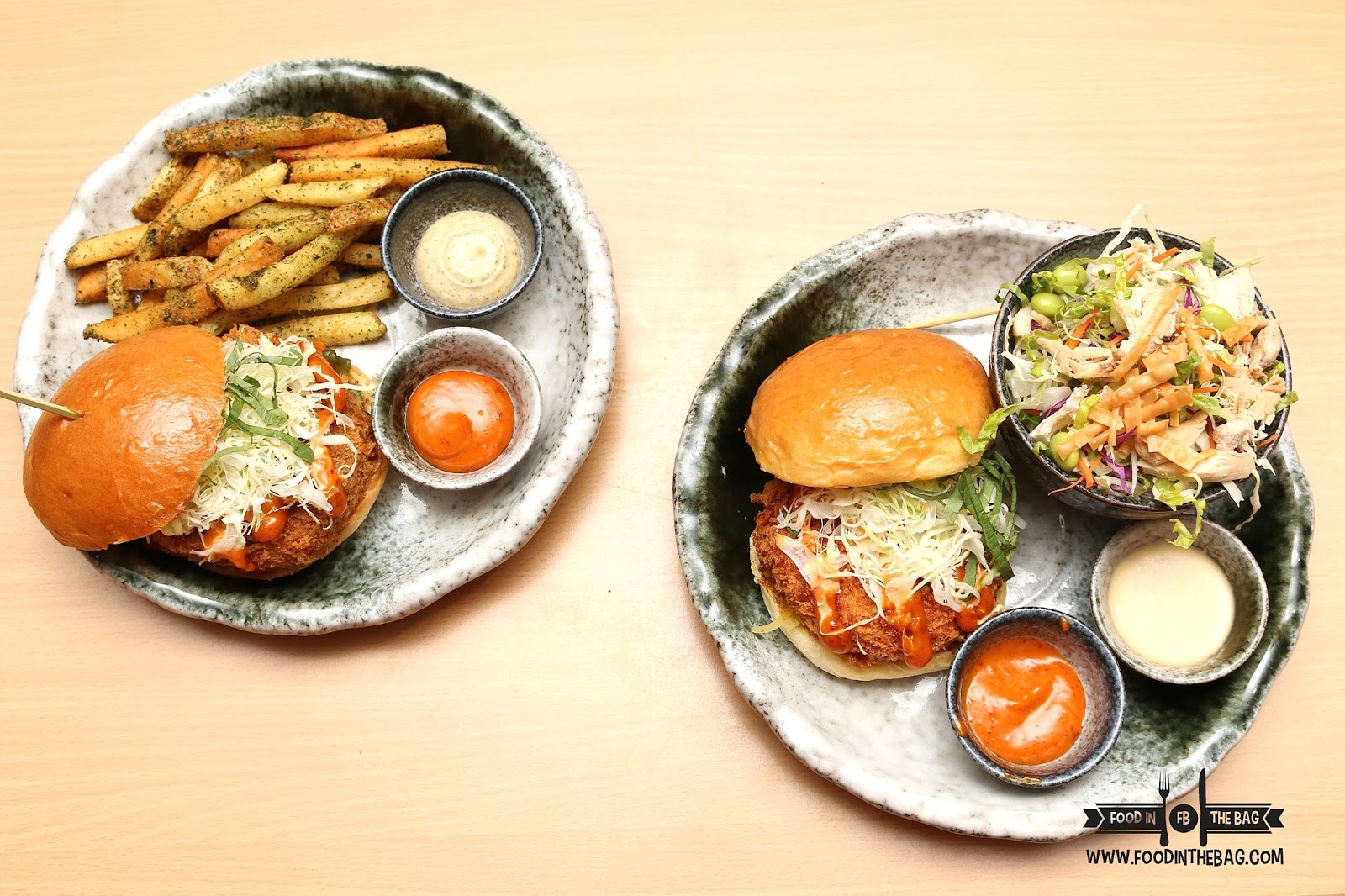YABU's New Japanese Styled Burgers | Food In The Bag