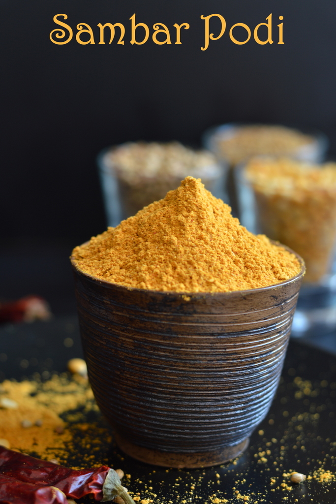 Palakkad Chamayal: Sambar Powder/ Homemade Sambar Podi