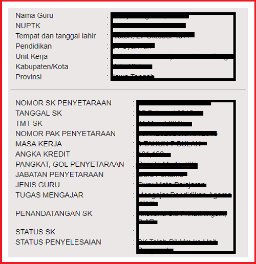 Cara Cek Online SK Inpassing Guru Bukan PNS 2018 - Berita PNS Terbaru