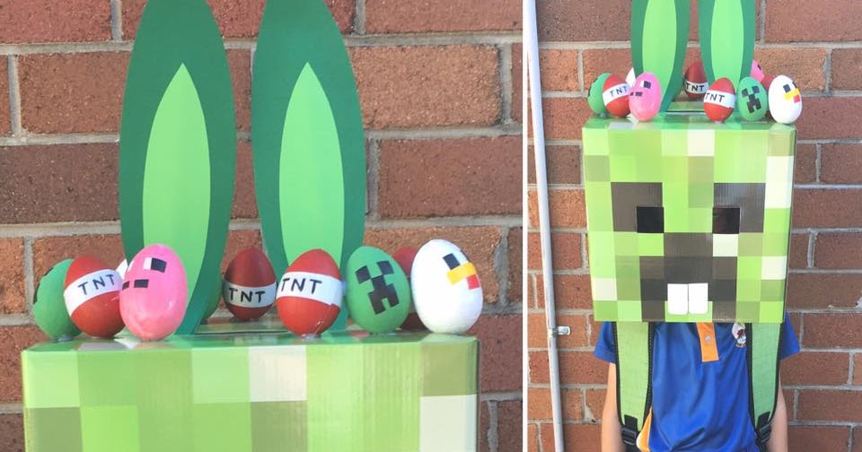 Giggleberry Creations!: Minecraft Easter Hat Parade