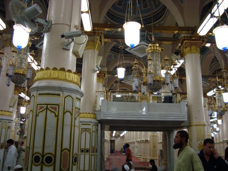 Tempat Azan Di Masjid Nabawi