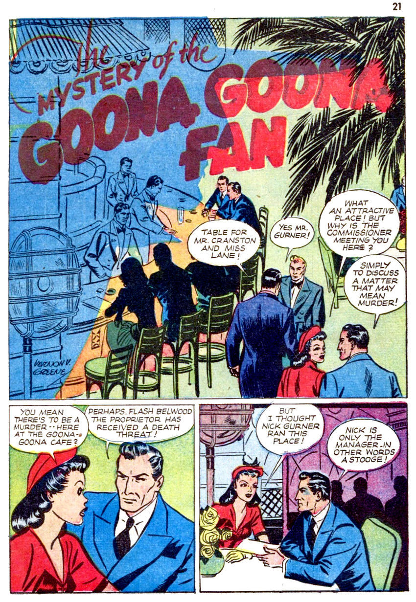 Ominous Octopus Omnibus: "The Mystery Of The Goona Goona Fan" - THE SHADOW