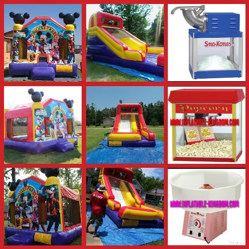 Inflatable Kingdom Kidz Zone: Mickey Park Bouncer - Ridgeland ...