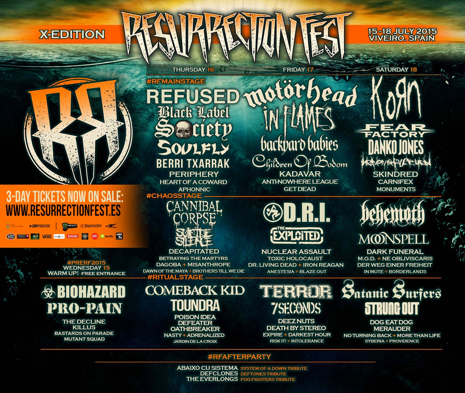 El Resurrection Fest ya tiene a disposición tickets Pandemonium limitados