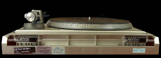 stereonomono - audio Hi Fi Compendium - 14 years on-line: Dual CS 505-1