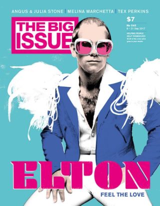 THE BIG ISSUE - FRONT COVER ANALYSIS