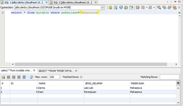 Membuat Database dengan JavaDB di NetBeans (Tut-1) | Darma'McCartney