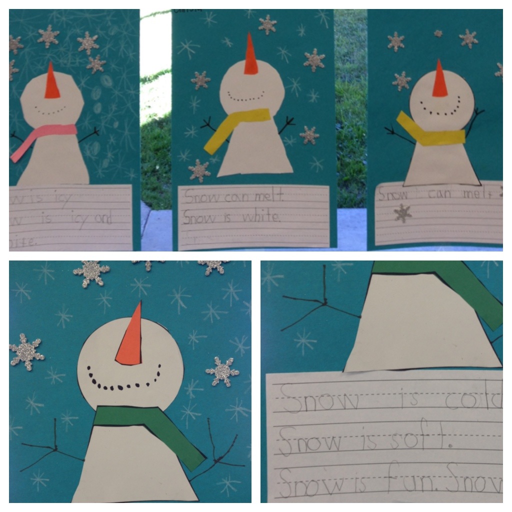 Snowmen - Apples & ABC's