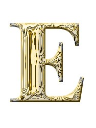 Alfabeto con letras doradas. - Oh my Alfabetos!