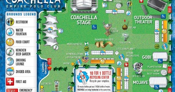GIS Research and Map Collection: Coachella Festival Maps